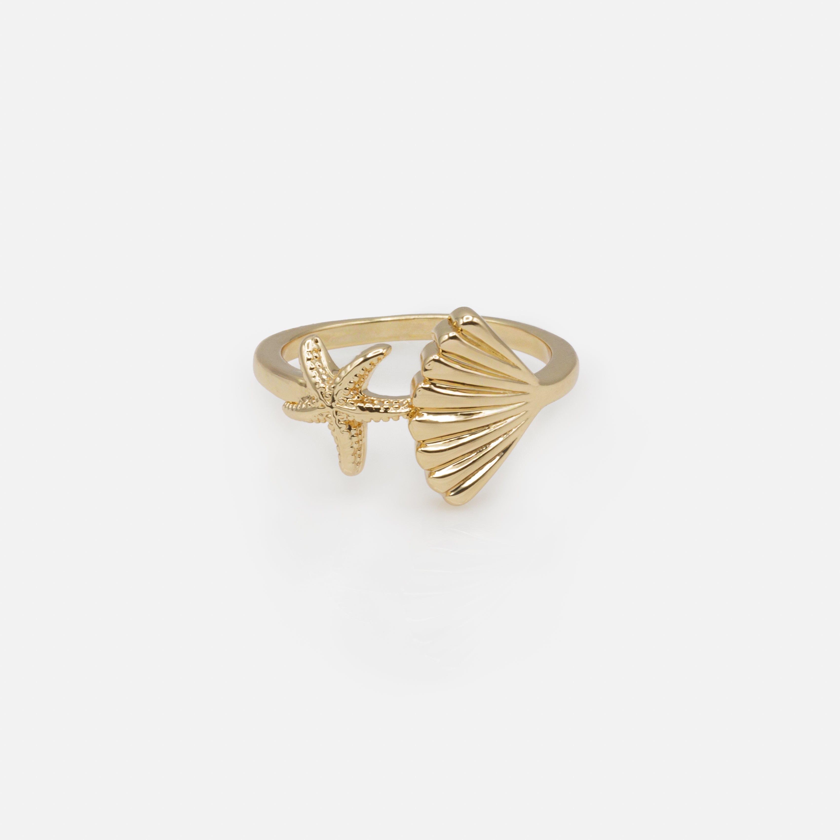 Ocean beauties golden ring – Bizou