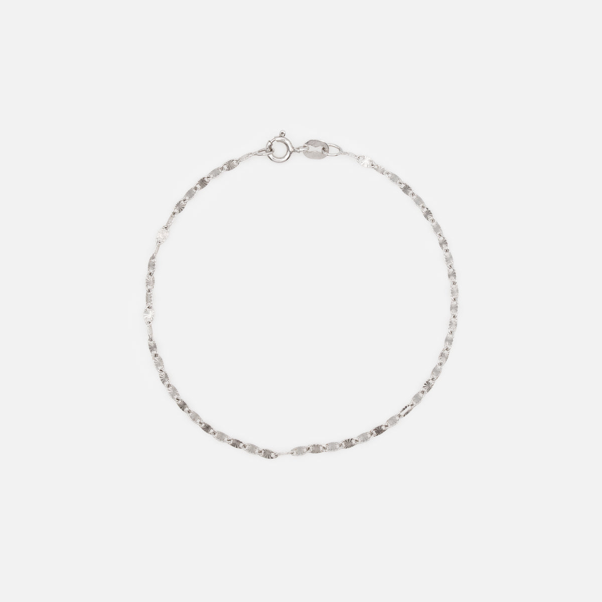 Star mesh bracelet in sterling silver – Bizou